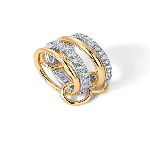 Valenza Duo Gleam Ring – Vivori Jewels
