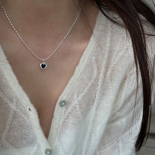 Ada Silver Heart Pendant – Vivori Jewels