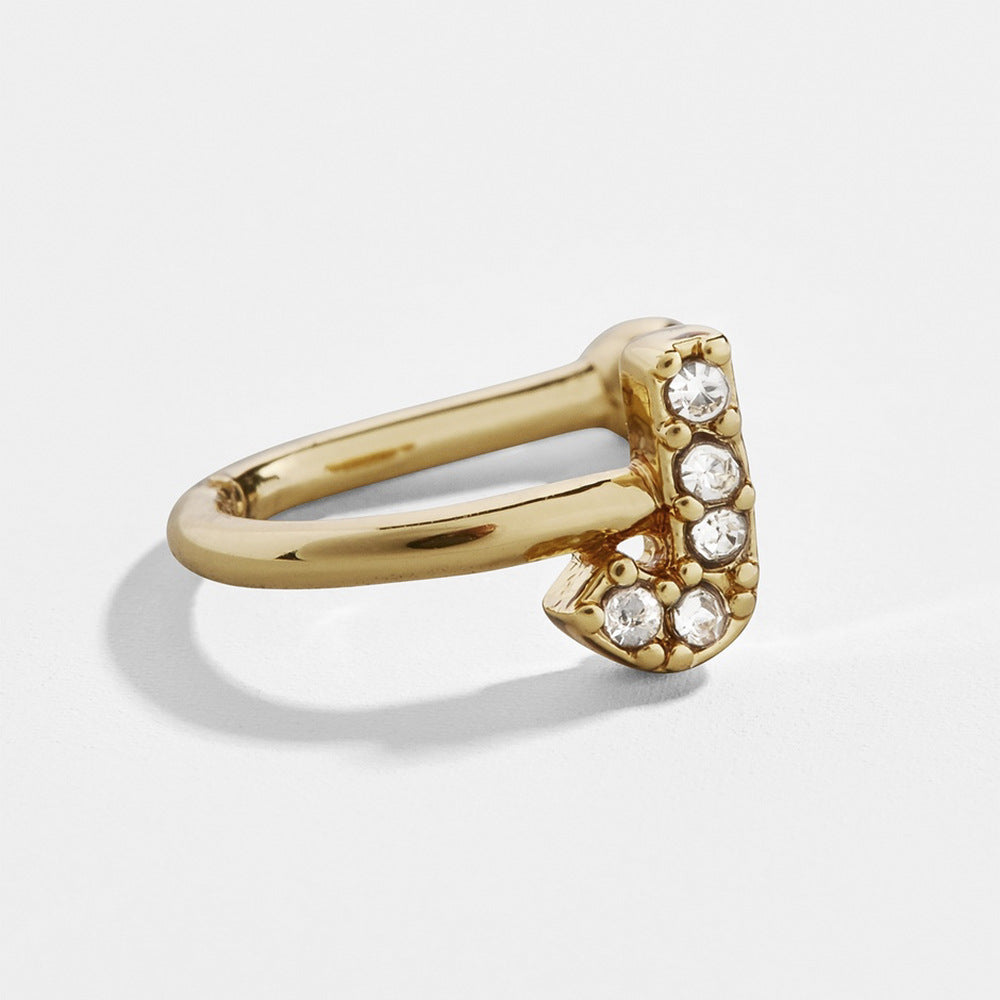 Yours Only Initial Earrings – Vivori Jewels