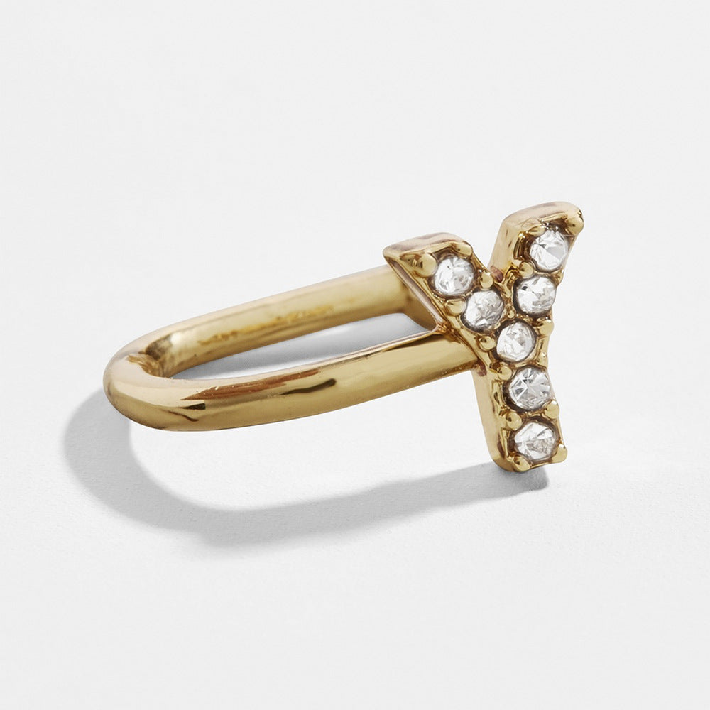 Yours Only Initial Earrings – Vivori Jewels