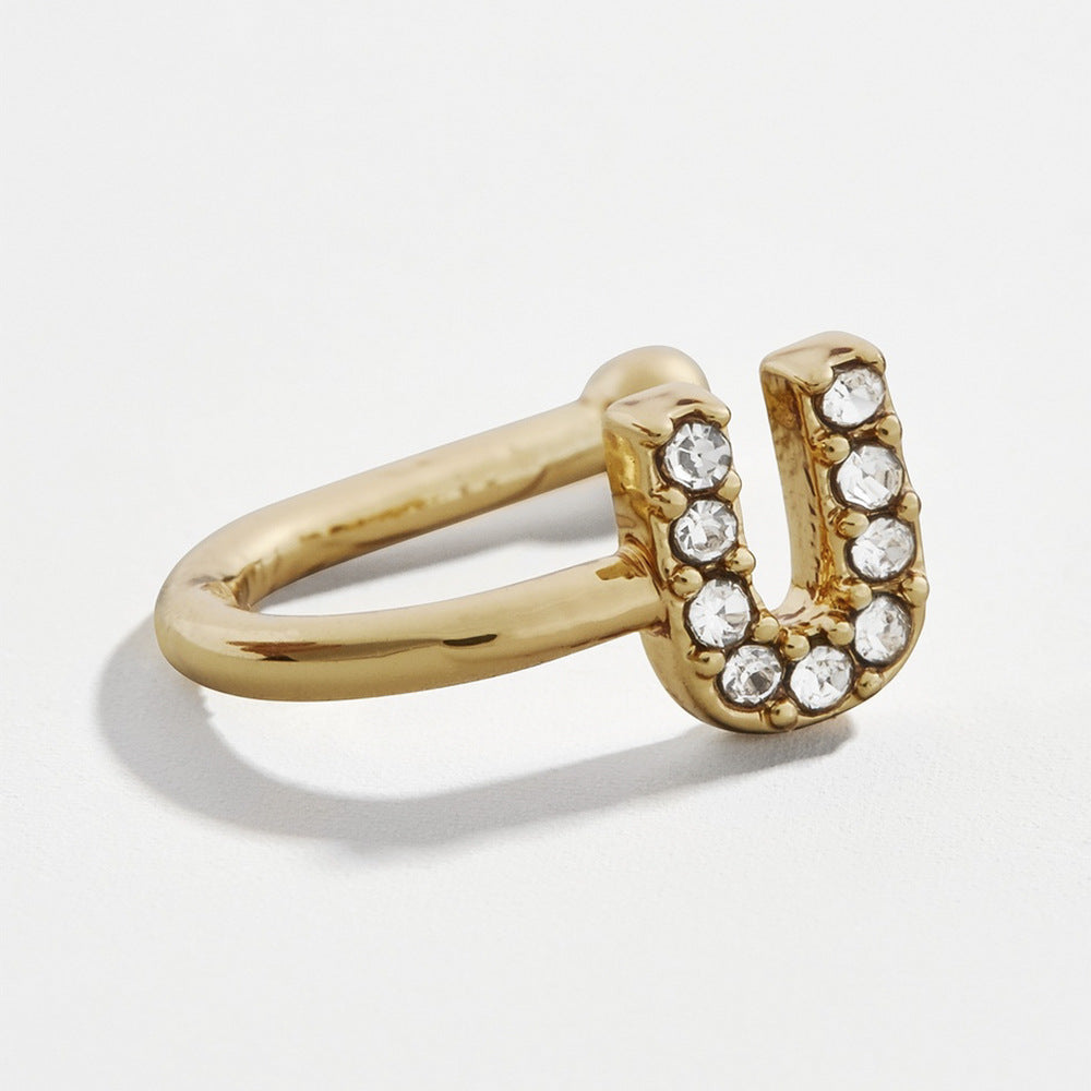 Yours Only Initial Earrings – Vivori Jewels