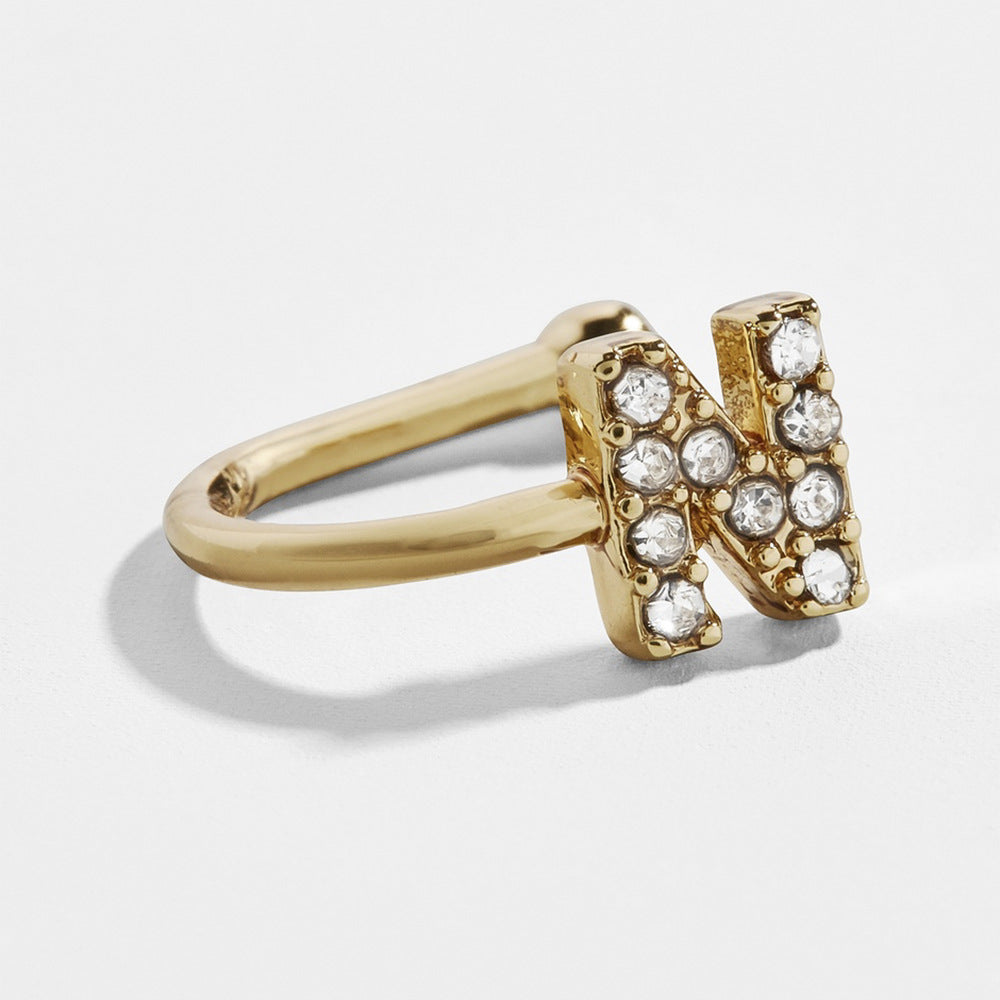 Yours Only Initial Earrings – Vivori Jewels