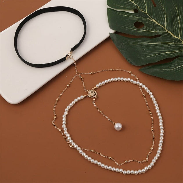 Pearl Empress Leg Chain – Vivori Jewels